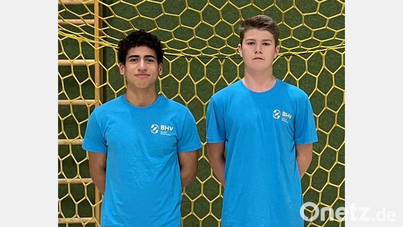 Handball: Jahn Attjie und Jan Rohrbach vom HC Sulzbach in der ...