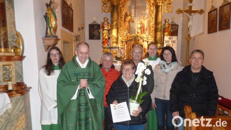 Maria Ott seit 20 Jahren Mesnerin in Filialkirche in Weiher | Onetz