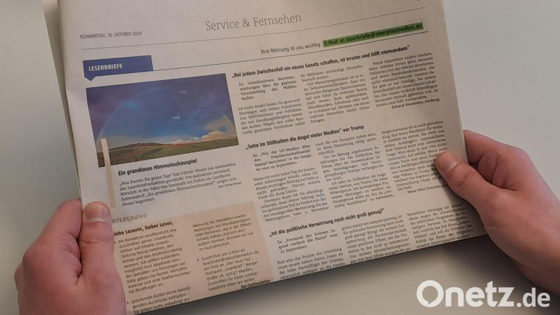 So klappt es mit dem Schreiben eines Leserbriefs | Onetz