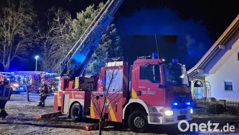 Feuer in Pirk: Ein Bewohner verletzt, Erdgeschoss unbewohnbar | Onetz