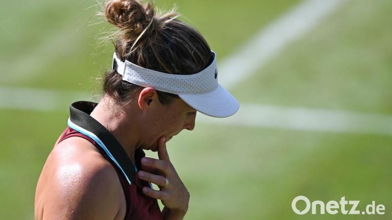 Tennisprofi Maria scheidet nach kuriosem Spielverlauf aus | Onetz