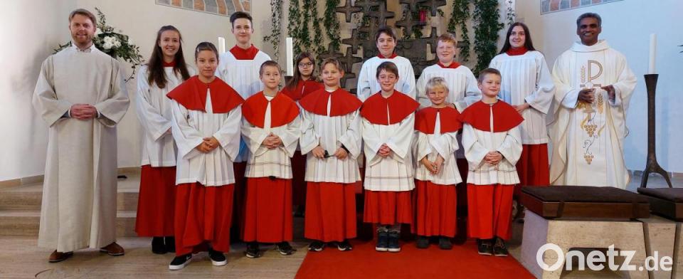 Neue Ministranten für Pfarrei Nagel | Onetz