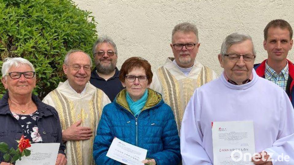 Stadtpfarrei Hl. Familie Amberg verabschiedet Pfarrgemeinderäte | Onetz