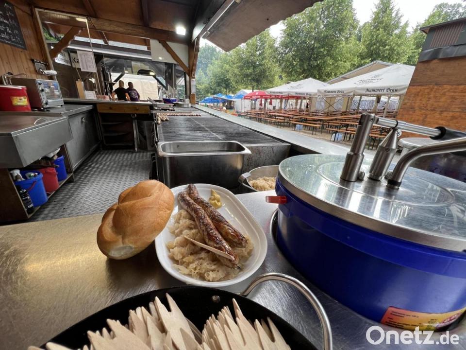Morgens ab 6 Uhr bei den Frühaufstehern auf dem Amberger Bergfest | Onetz