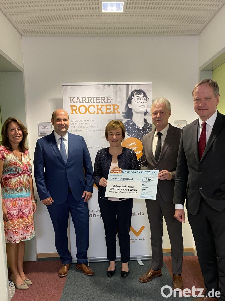 7500 Euro aus Manfred-Roth-Stiftung für OTH Amberg-Weiden | Onetz