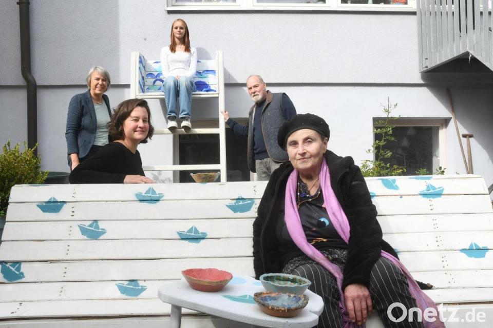 Projekt "Platz nehmen" lässt in Weiden besondere Sitzplätze entstehen ...