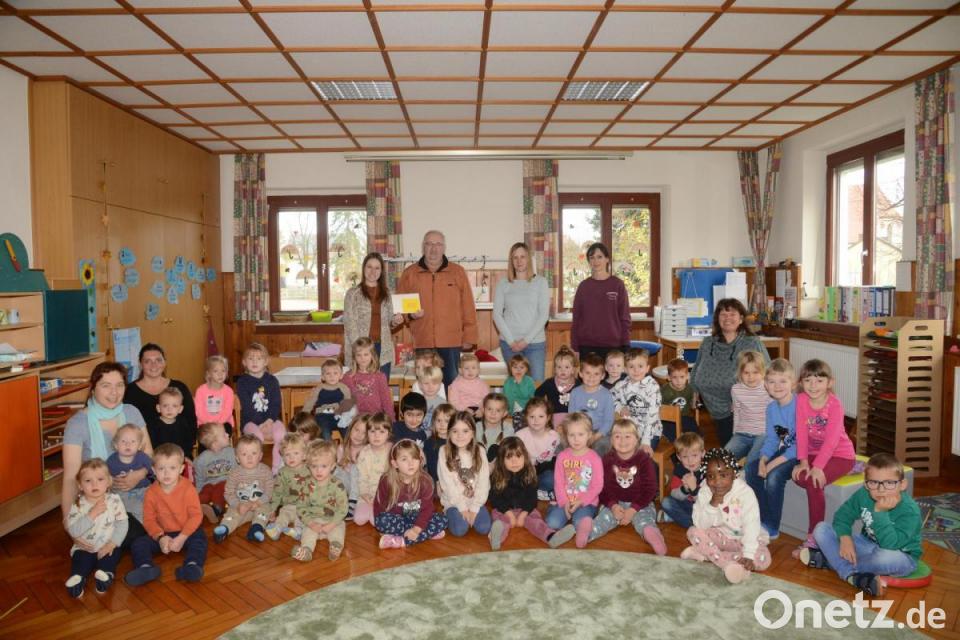 Kindergarten Pleystein spendet 650 Euro an die Kinderkrebshilfe | Onetz