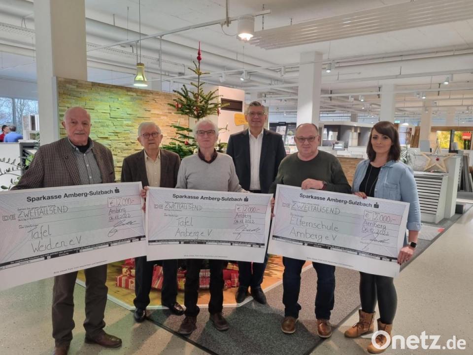 Firma Meier Baustoffe spendet 10.000 Euro | Onetz