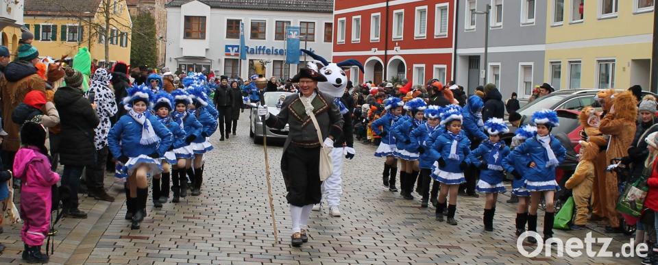 In Hirschau haben die Kinder ihren eigenen Faschingszug | Onetz