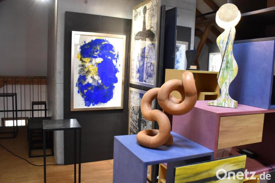 Kraftvolle Kunst auf allen drei Ebenen im Kunsthaus Waldsassen | Onetz
