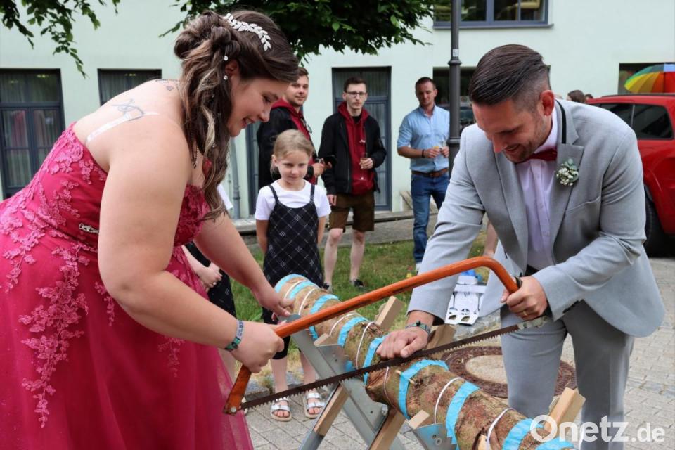 Milena und Corey sagen in Fichtelberg "Ja" zueinander | Onetz