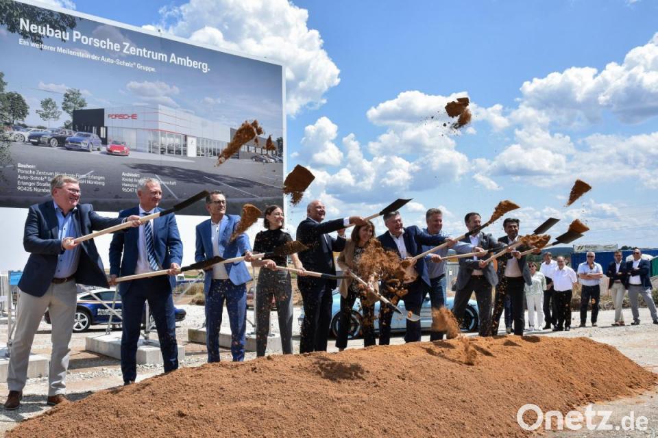 Porsche-Zentrum Amberg ist ein Zugpferd für das neue Gewerbegebiet | Onetz