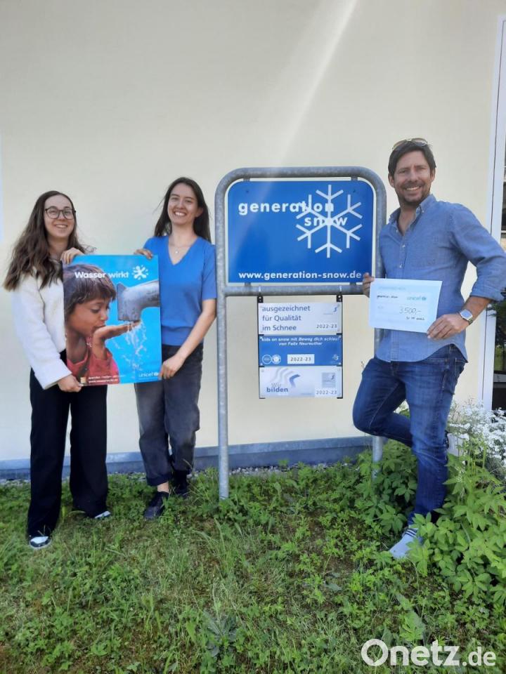 Generation Snow unterstützt Unicef mit 3500 Euro | Onetz