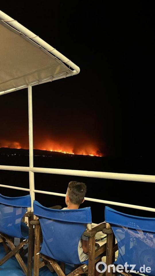 Brände auf Rhodos: Ostbayern entkommen den Flammen | Onetz