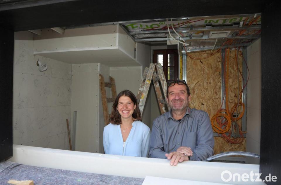 Das Bootshaus in Amberg geht in Riesenschritten seiner Eröffnung ...