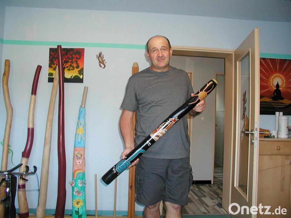 Beim Schaffest in Brand erklingen "Mondholz Didgeridoos" | Onetz