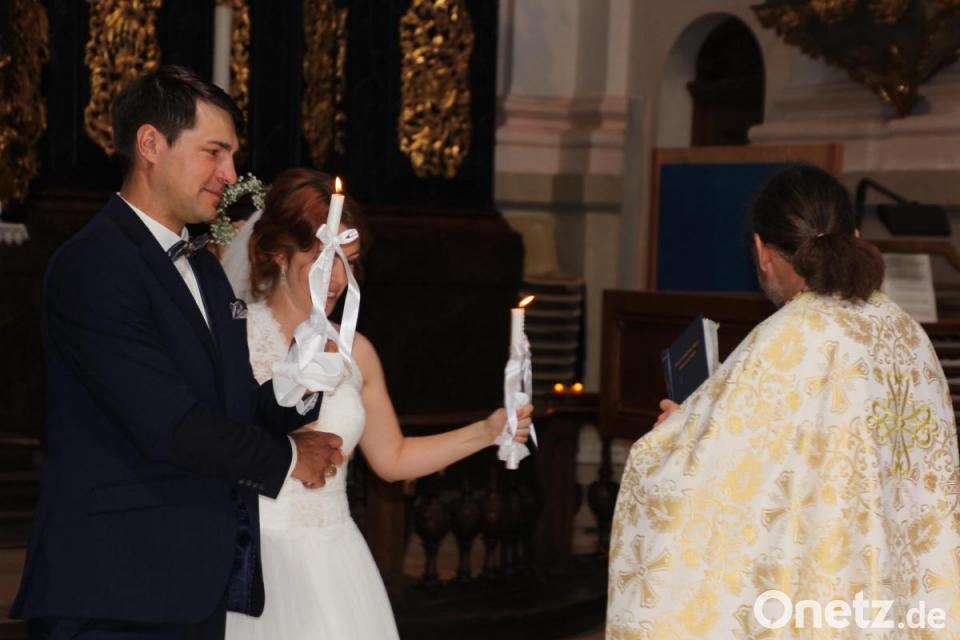 Trauung nach orthodoxem Ritus in der Basilika Waldsassen | Onetz