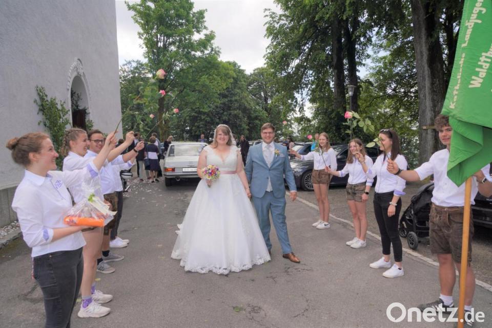 Anja Riedl und Daniel Schönberger heiraten am Fahrenberg | Onetz