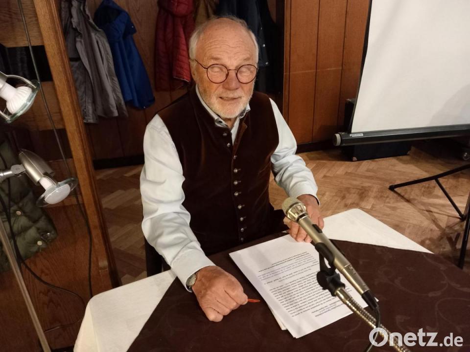 Dieter Radl zelebriert Ausdruckskraft und Klangfarben des Dialekts | Onetz