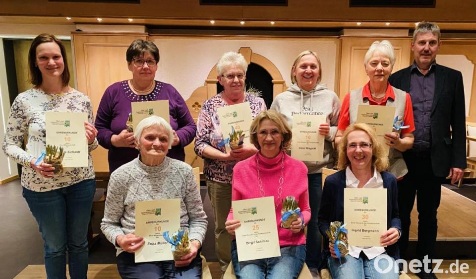 Obst- und Gartenbauverein Högen und Umgebung zeichnet treue Mitglieder aus | Onetz