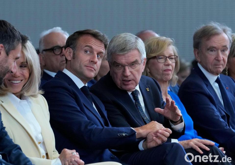 IOC-Chef Bach verspricht spektakuläre Paris-Spiele | Onetz