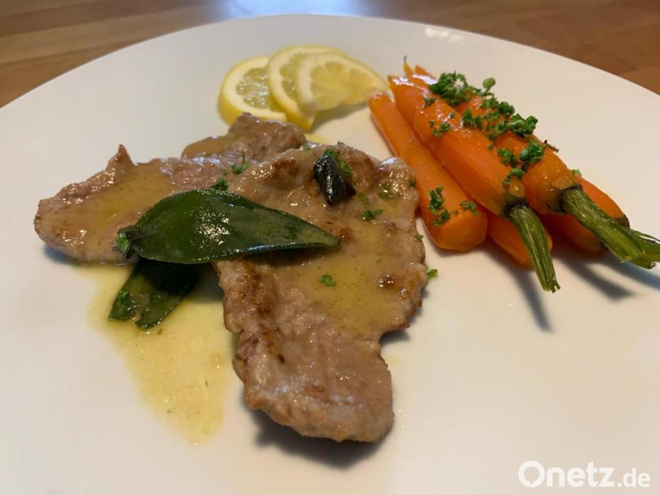 Kalbsschnitzel mit Butter und Zitrone | Onetz