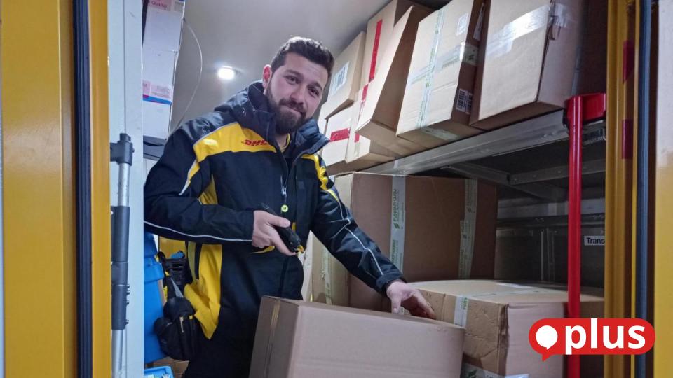 Vor Weihnachten kommt es dicke: Unterwegs mit einem Paketboten in ...