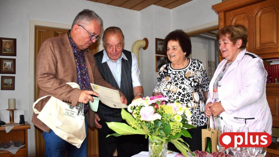 Anna und August Kellner nach 65 Jahren Ehe verliebt wie am ersten Tag ...