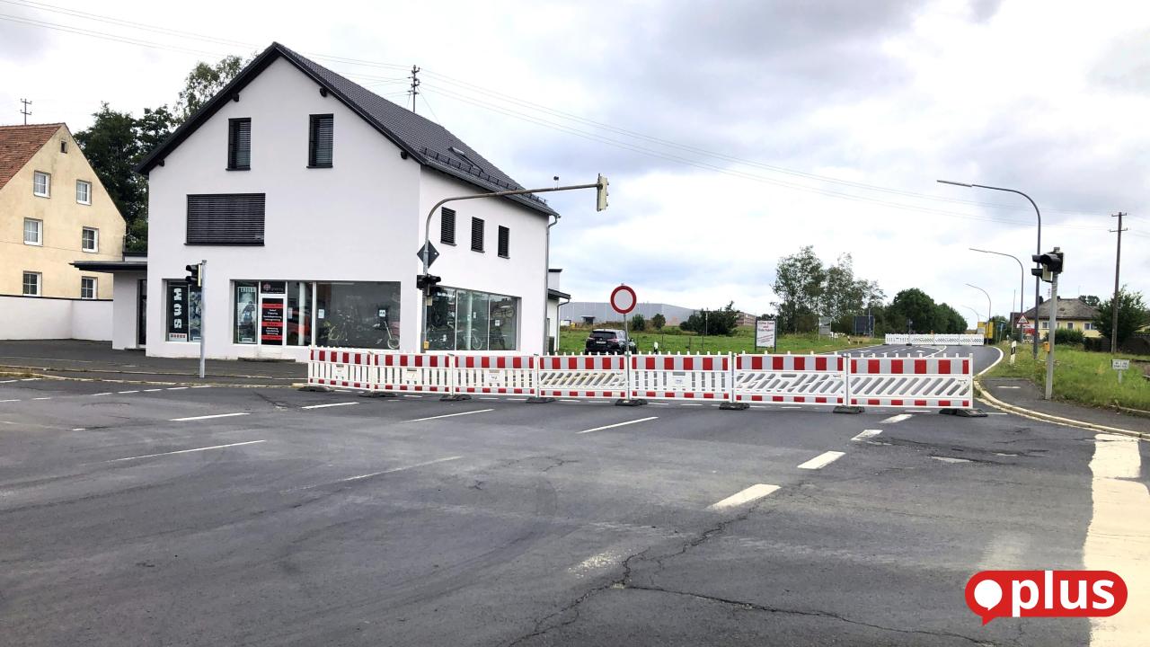 Umbau der Ampelkreuzung in Wiesau beschert auch Kritik | Onetz