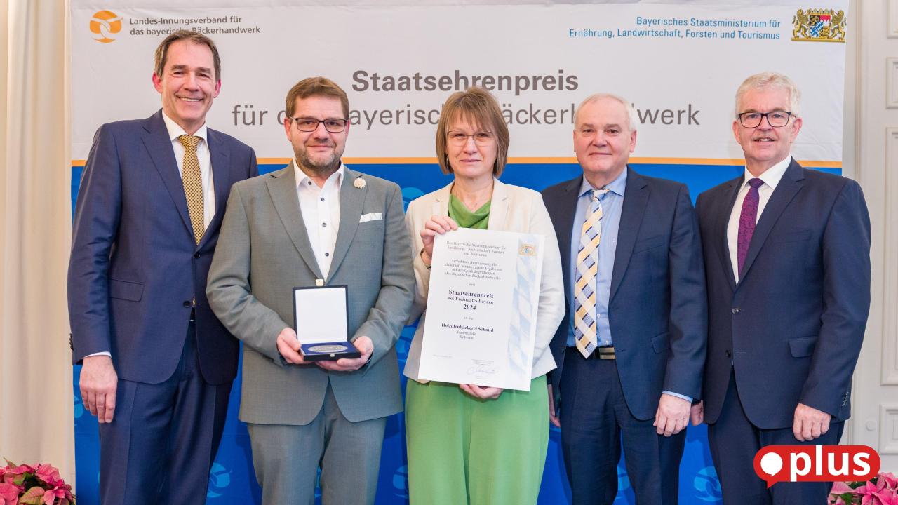 "Bäcker-Oscar" für Wolfgang und Petra Schmid aus Kulmain | Onetz