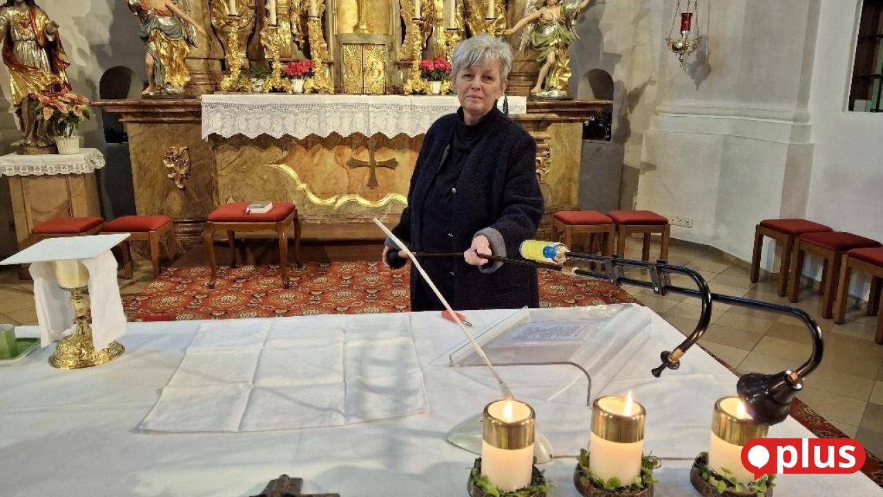 Gabi Filberth seit 20 Jahren Mesnerin in der Pfarrei St. Ägidius Ebnath | Onetz