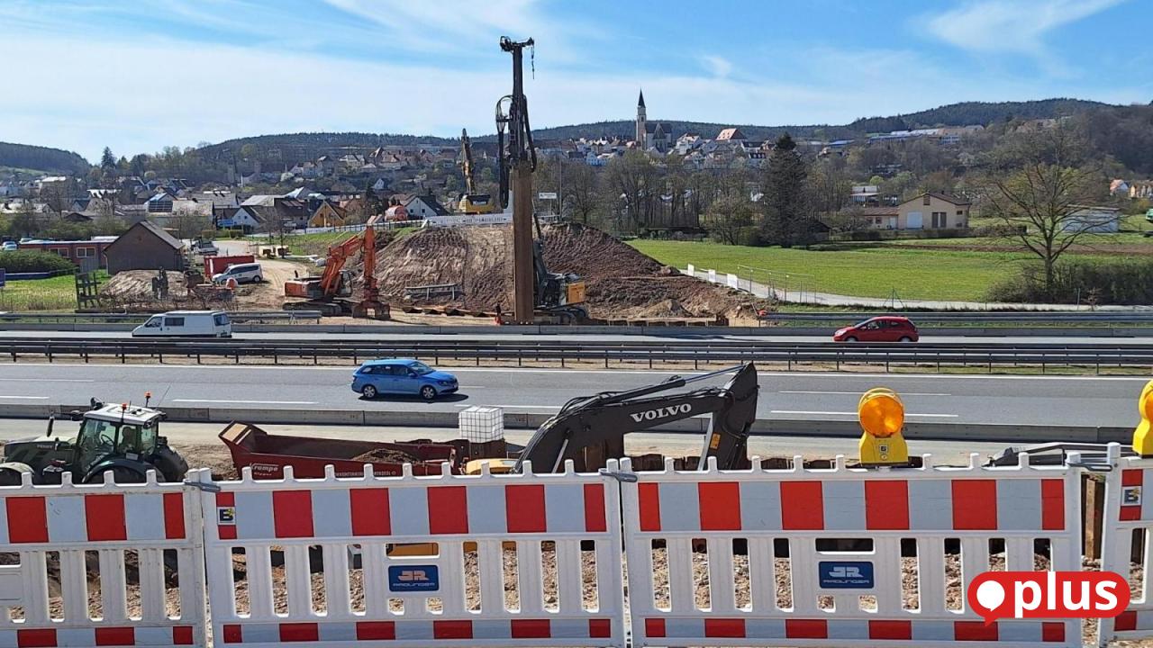 Baustellen Auf Der A93