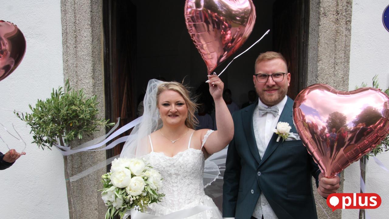 Manuela und Simon Hußlein gaben sich das Jawort | Onetz