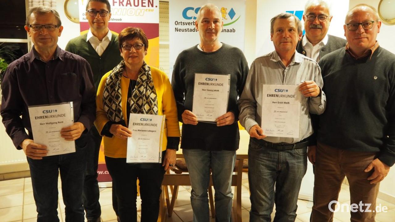 CSU ehrt zum Advent Mitglieder | Onetz