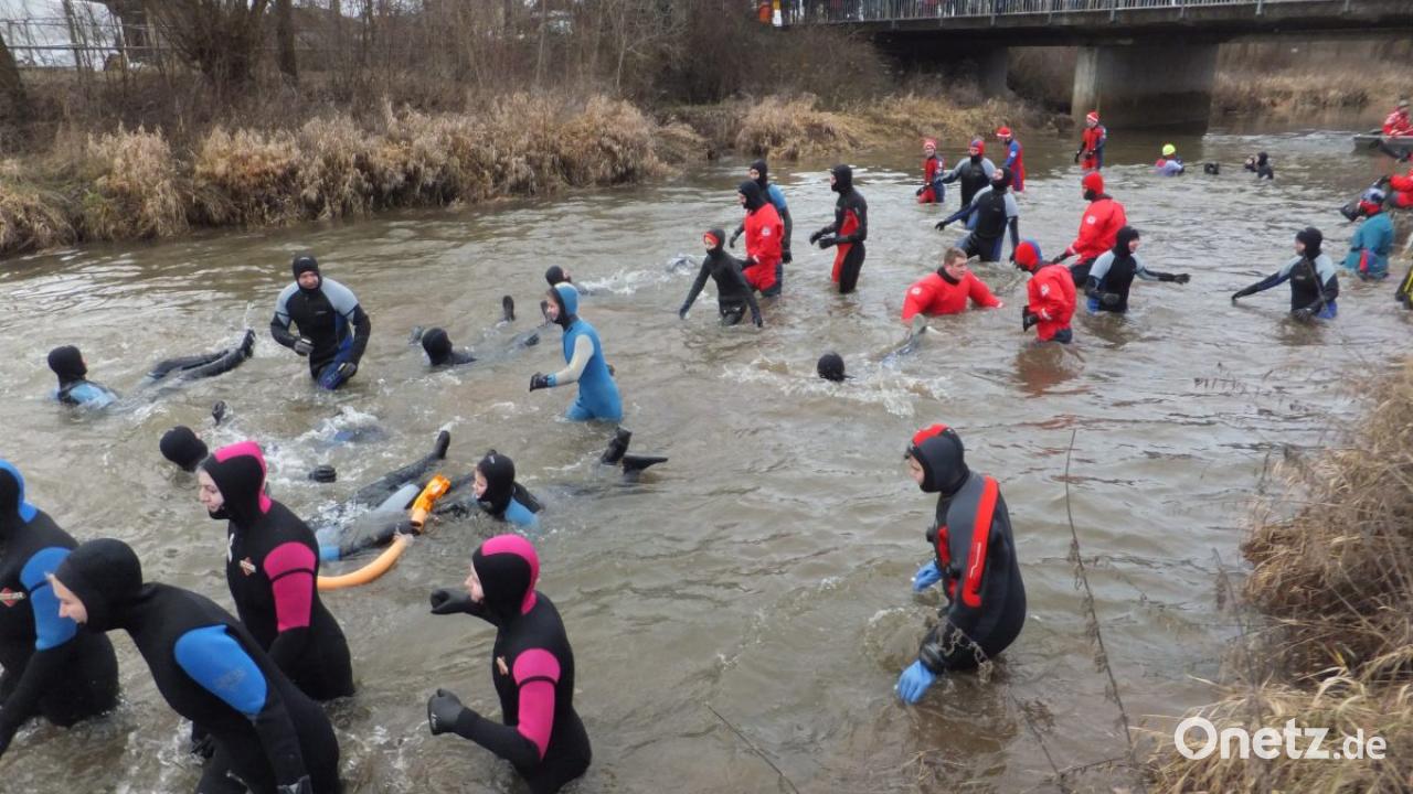 Wintervilsschwimmen: 40 Mal "Patsch nass!" | Onetz