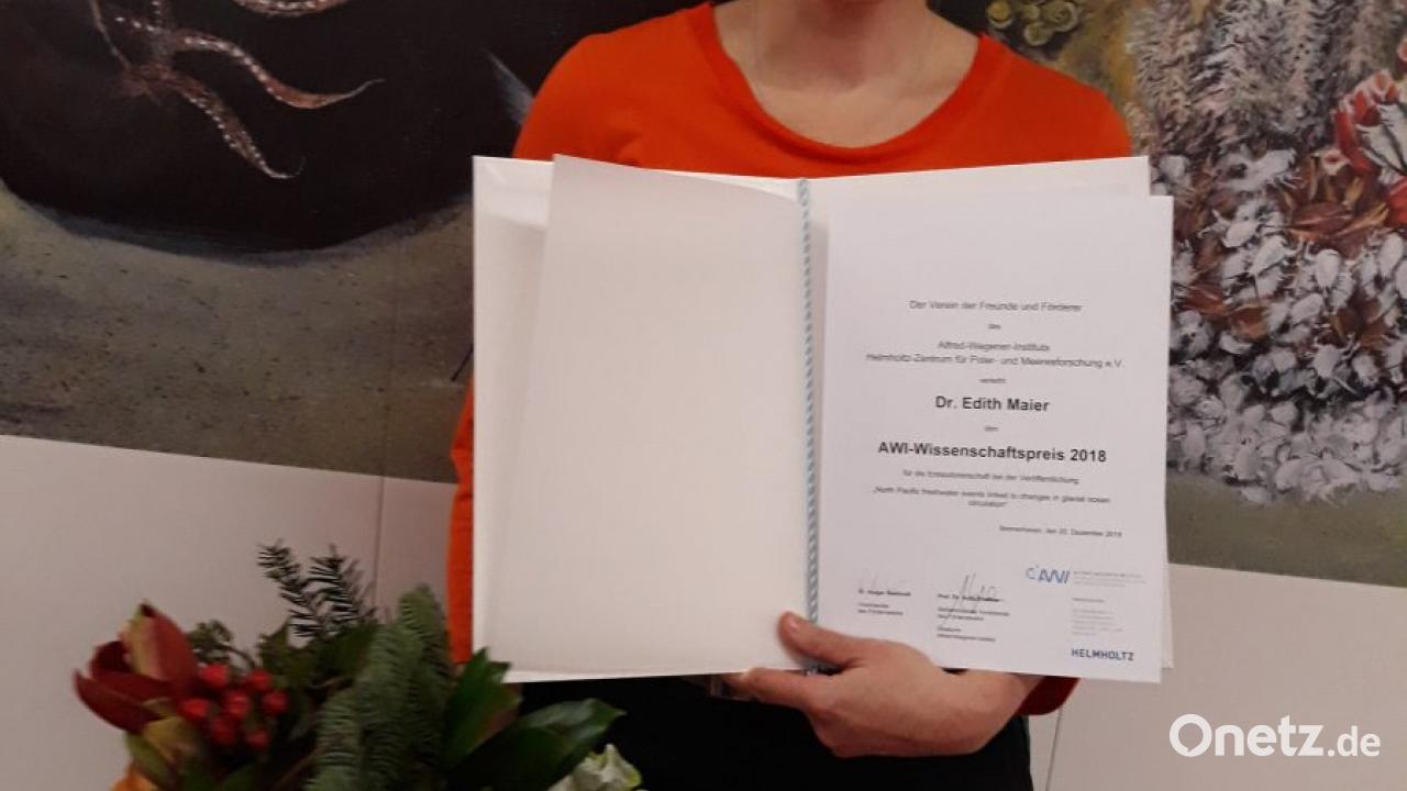Wissenschaftspreis für Dr. Edith Maier aus Weiden | Onetz