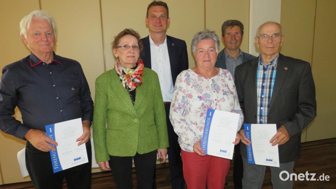 VdK-Ortsverband ehrt Mitglieder | Onetz