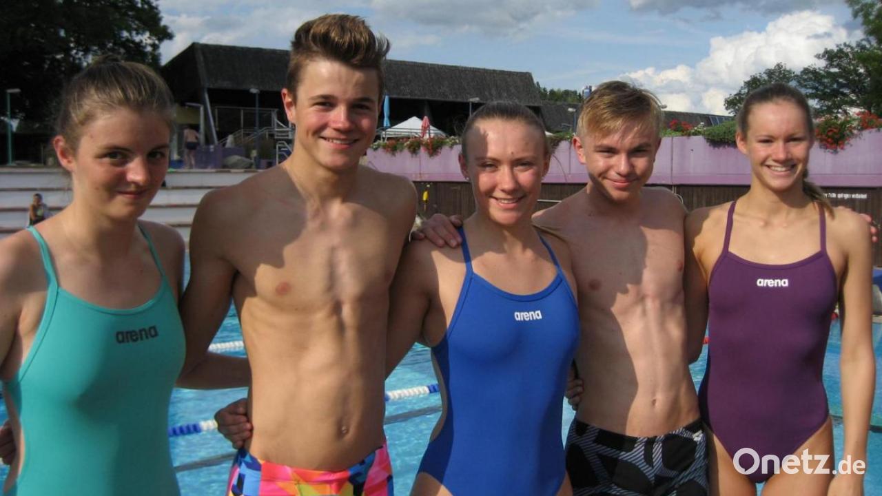 Sechs Tirschenreuther Schwimmer bei der "Bayerischen" | Onetz