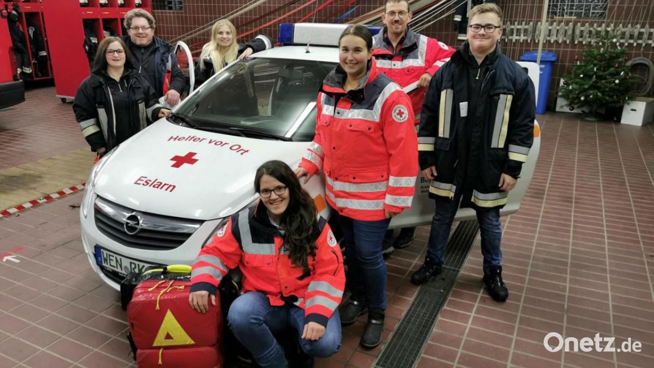 Helfer vor Ort Eslarn erhalten Unterstützung | Onetz