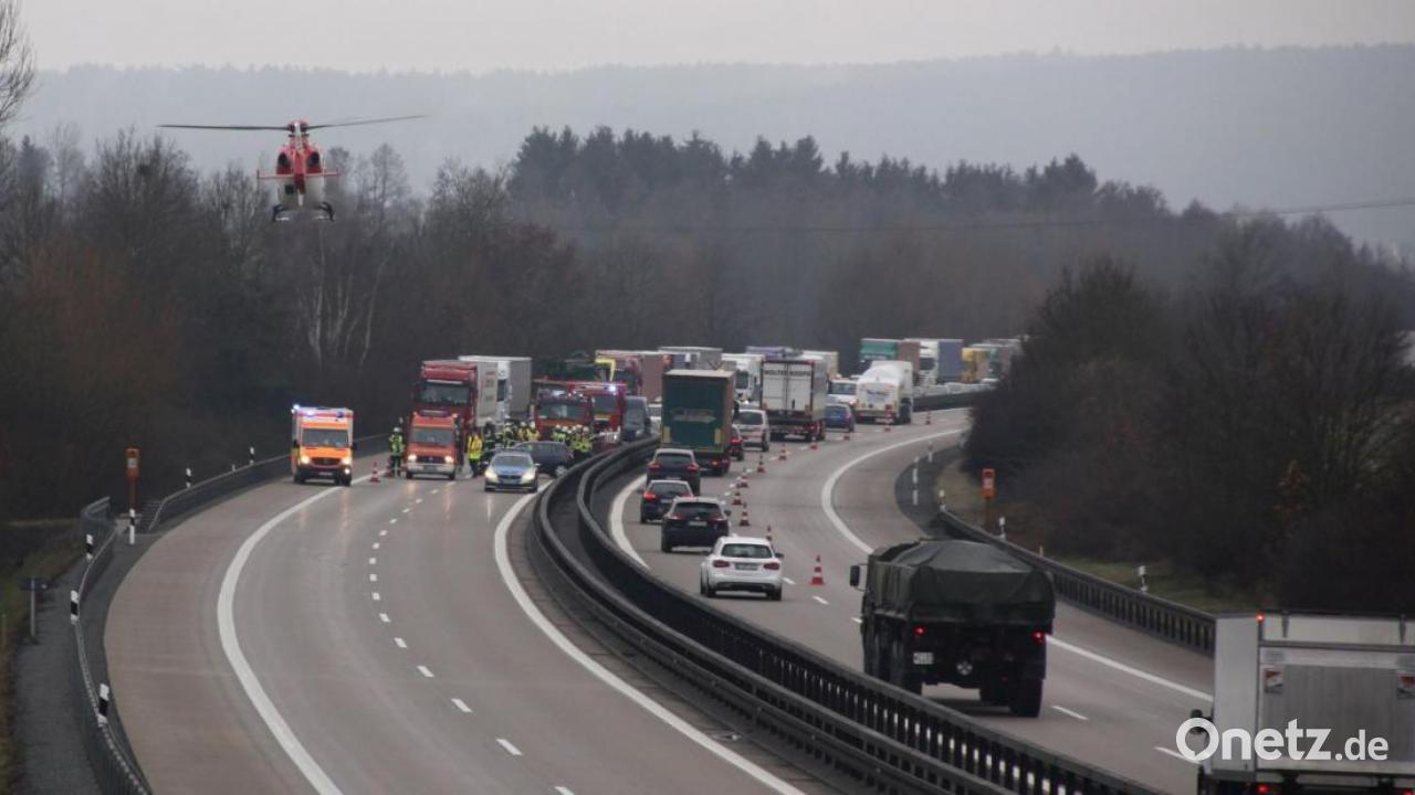 Unfall auf A 93 Richtung Weiden | Onetz