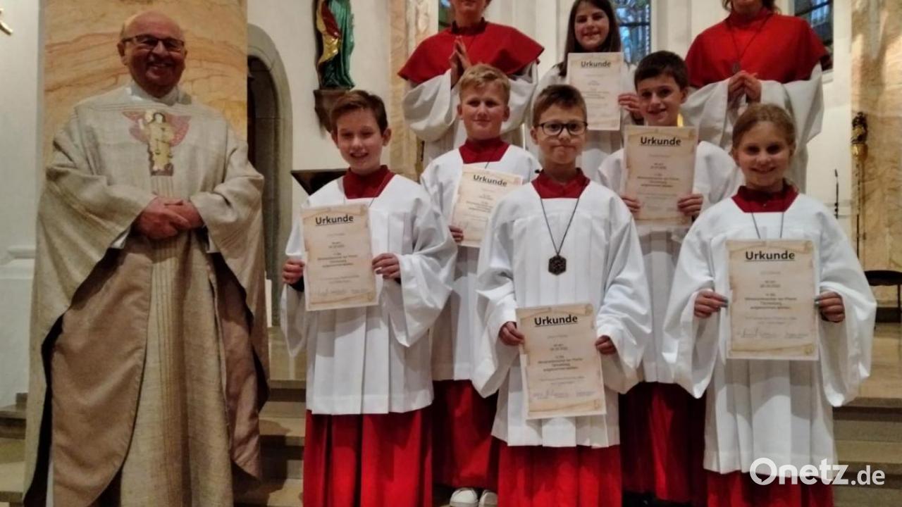Sechs neue Ministranten in Tännesberg | Onetz