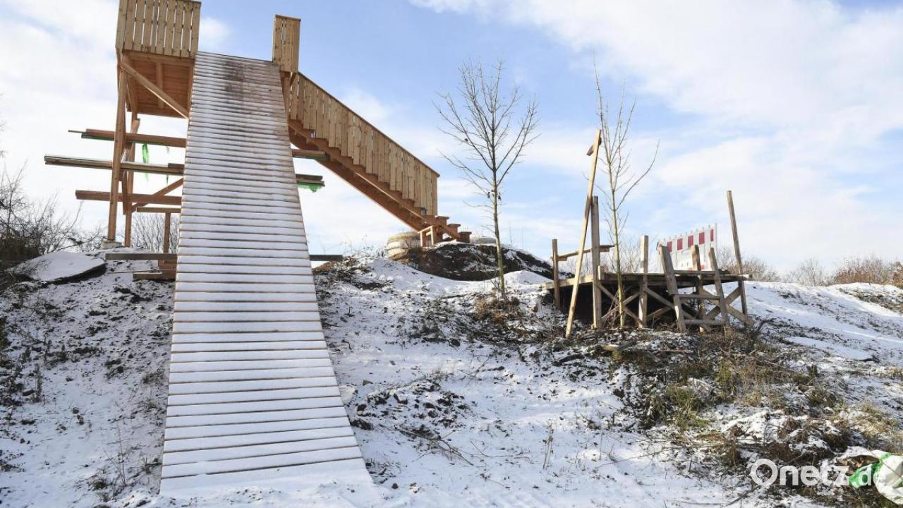 Mega-Startrampe gibt Dirtpark in Amberg letzten Schliff | Onetz