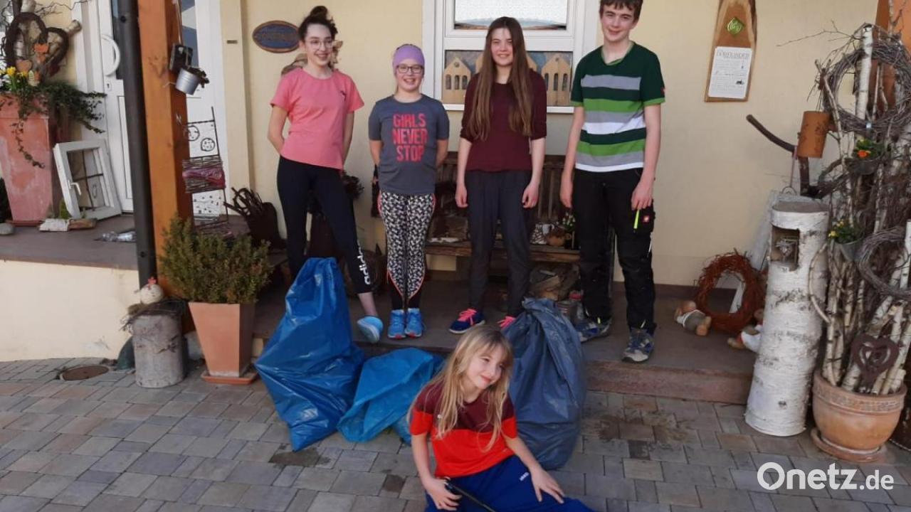 Ramadama in der Natur zwischen Gunzendorf und Auerbach | Onetz