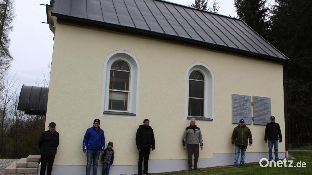 Ebnather Kalvarienbergkapelle erstrahlt in neuem Glanz | Onetz