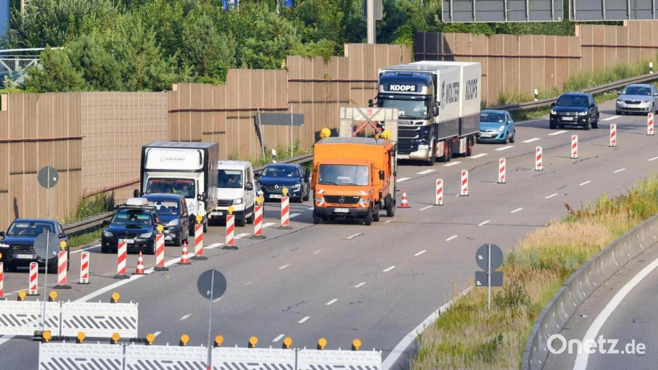 Bauarbeiten auf A6 bei Amberg: Anschlussstelle teilweise gesperrt | Onetz