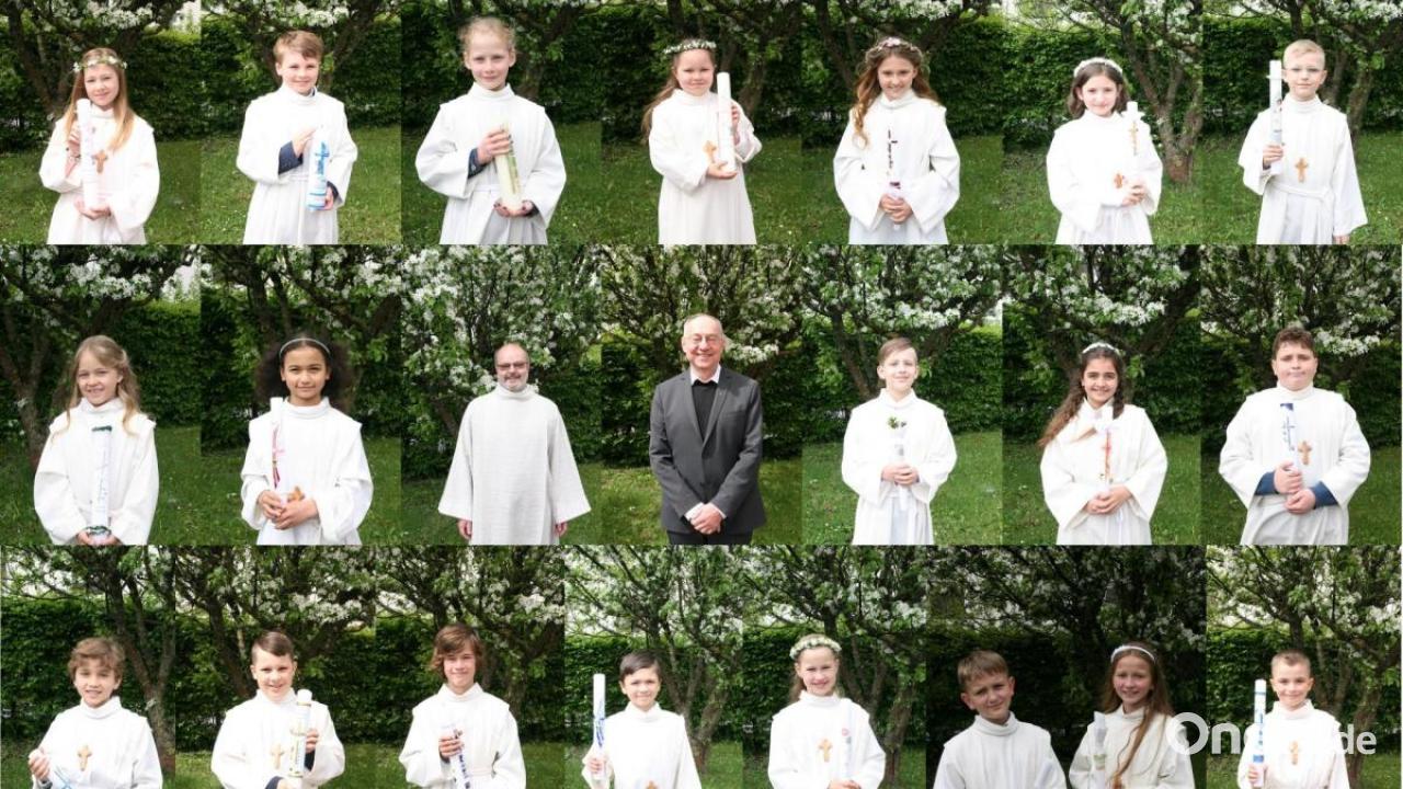 Drittklässler feiern Erstkommunion in Dreifaltigkeit | Onetz