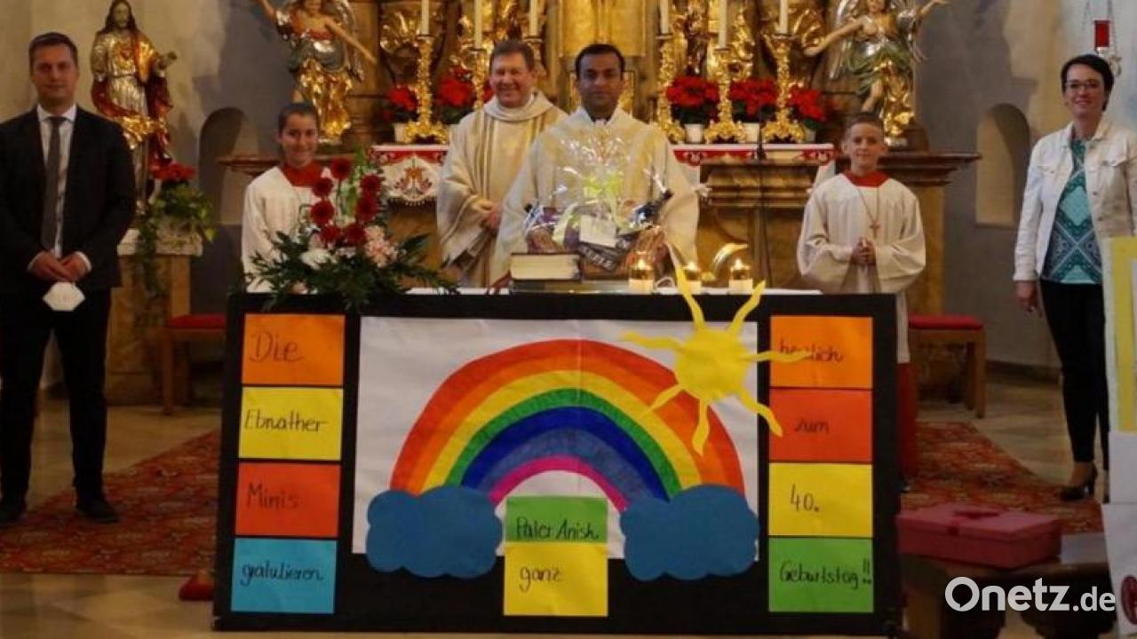 Pfarrei Ebnath feiert ihren Pfarrer | Onetz