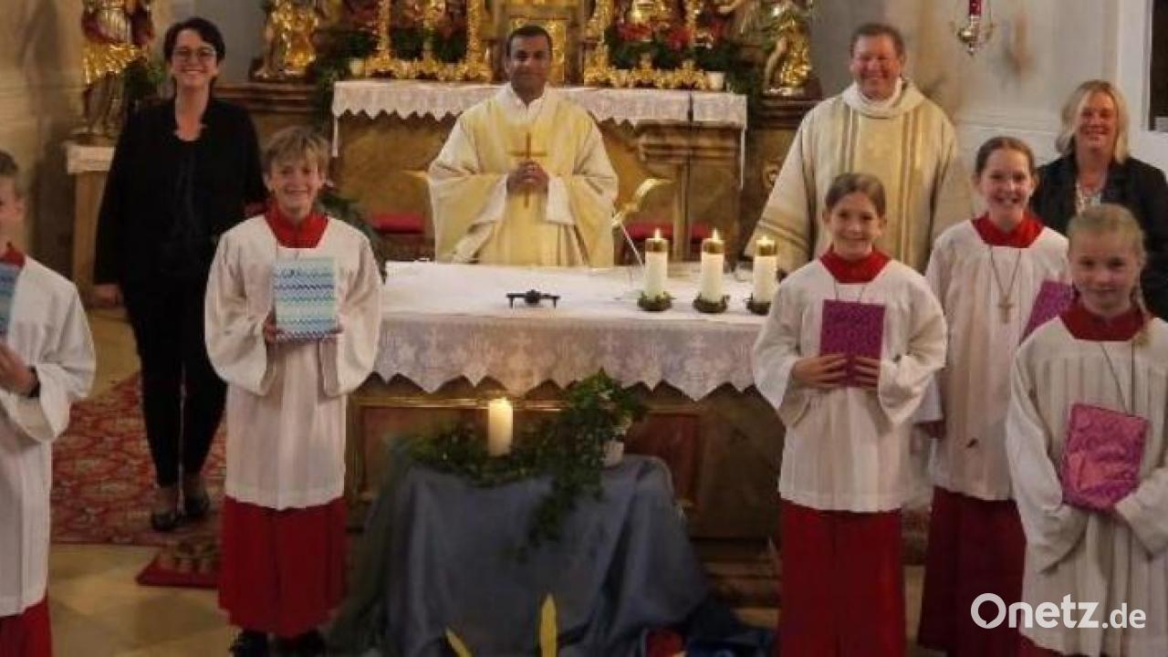 Sechs "Sonnenstrahlen": Neue Ministranten in Ebnath | Onetz