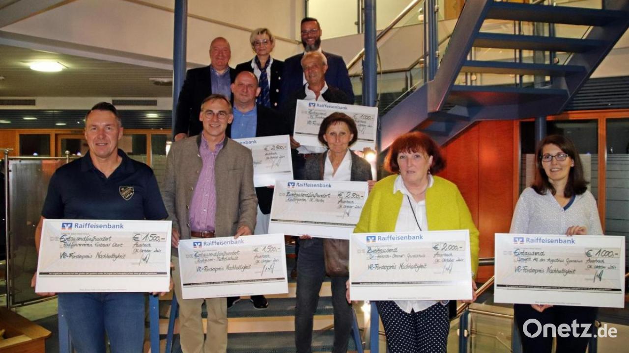 Gewinner des Nachhaltigkeitspreises der Raiffeisenbank Auerbach-Freihung stehen fest | Onetz