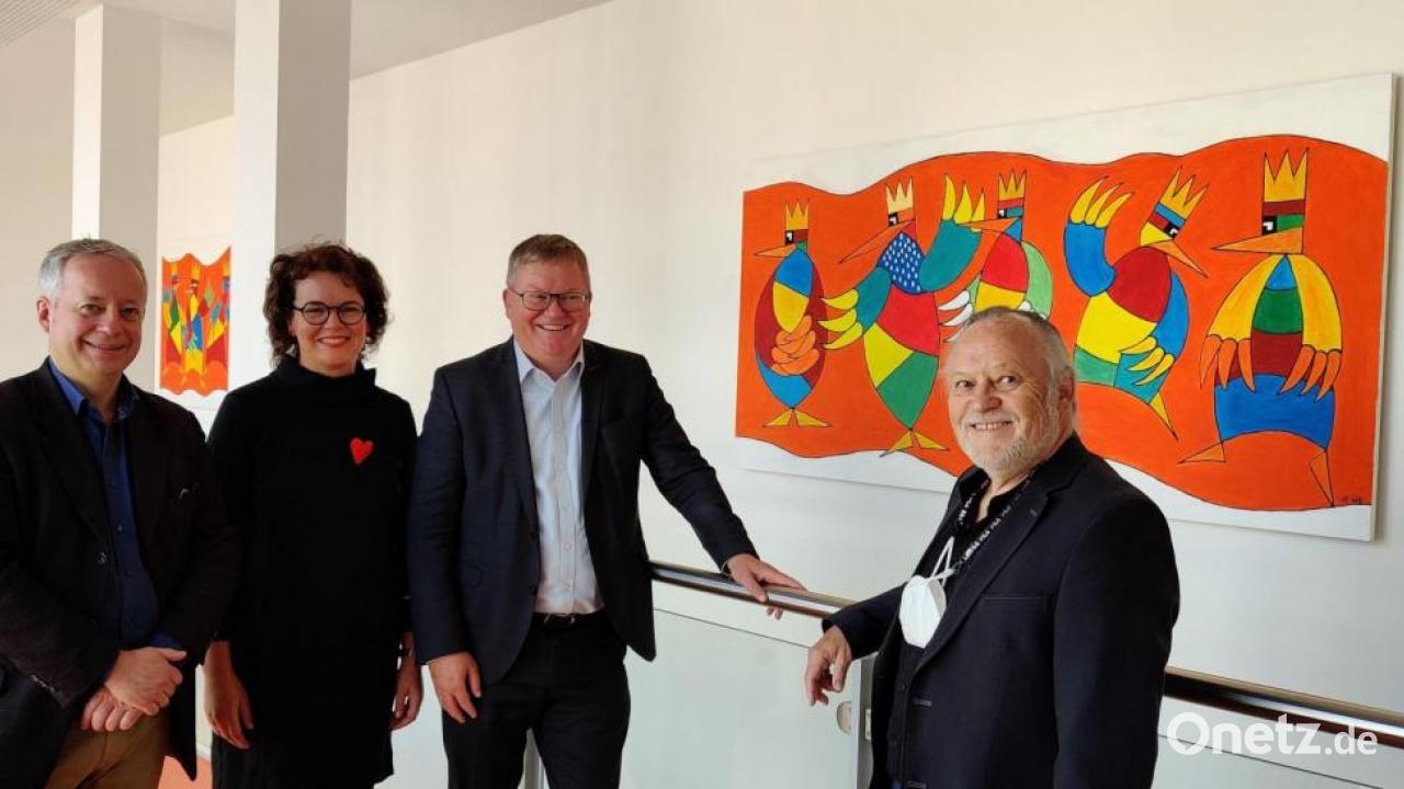 Adi Ritz erschafft Bildlandschaften für Amberger Albert-Schweitzer ...